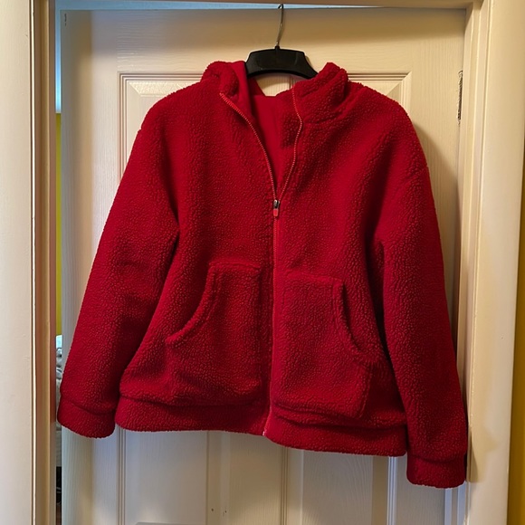 Fabletics | Jackets & Coats | Super Warm Fleece Hooded Jacket By ...